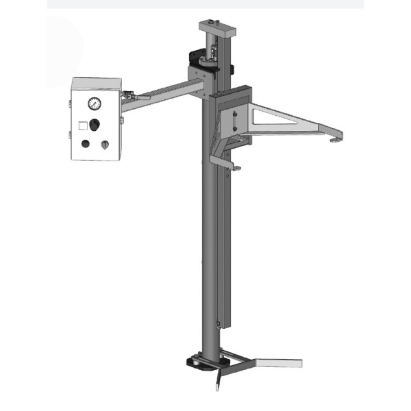 Lifting devices with two-hand operation