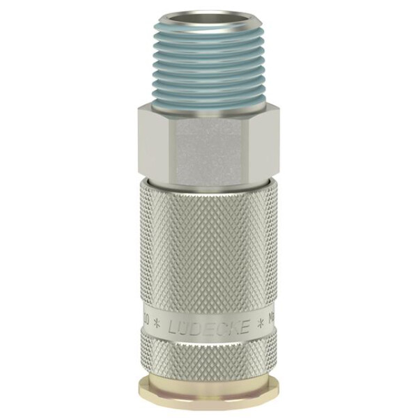 Serie ESACG DN 10 - Racores con rosca exterior cónica (rosca recubier