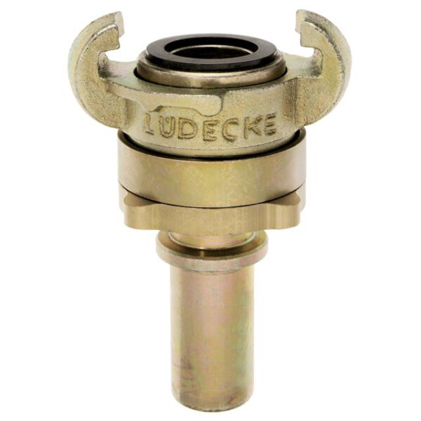 MODY safety hose coupling for clamping shell binding