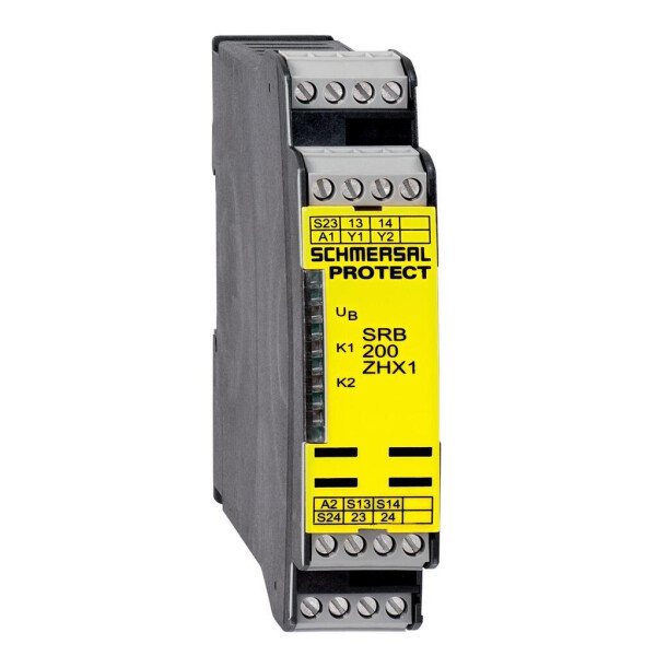 RELÉS DE SEGURIDAD PARA PANELES DE CONTROL PARA AMBAS MANOS SEGÚN EN