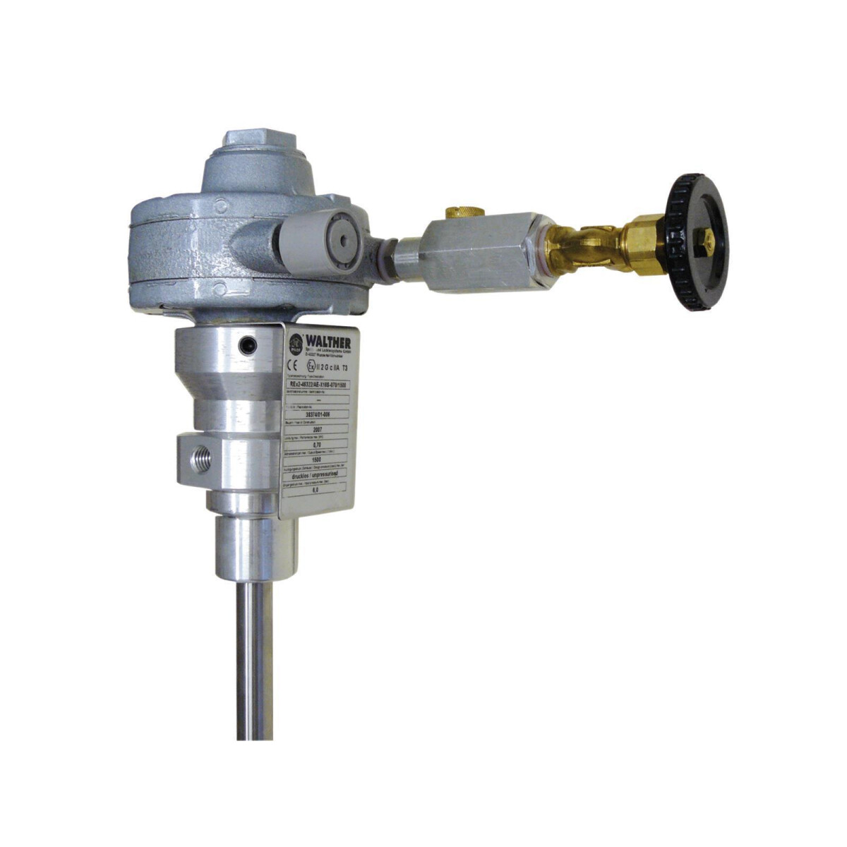 Compressed air agitator type 46-322 IBC containers