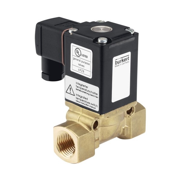 Bürkert Tipo 0290 - Válvula de membrana de 2/2 vías servocontrolada