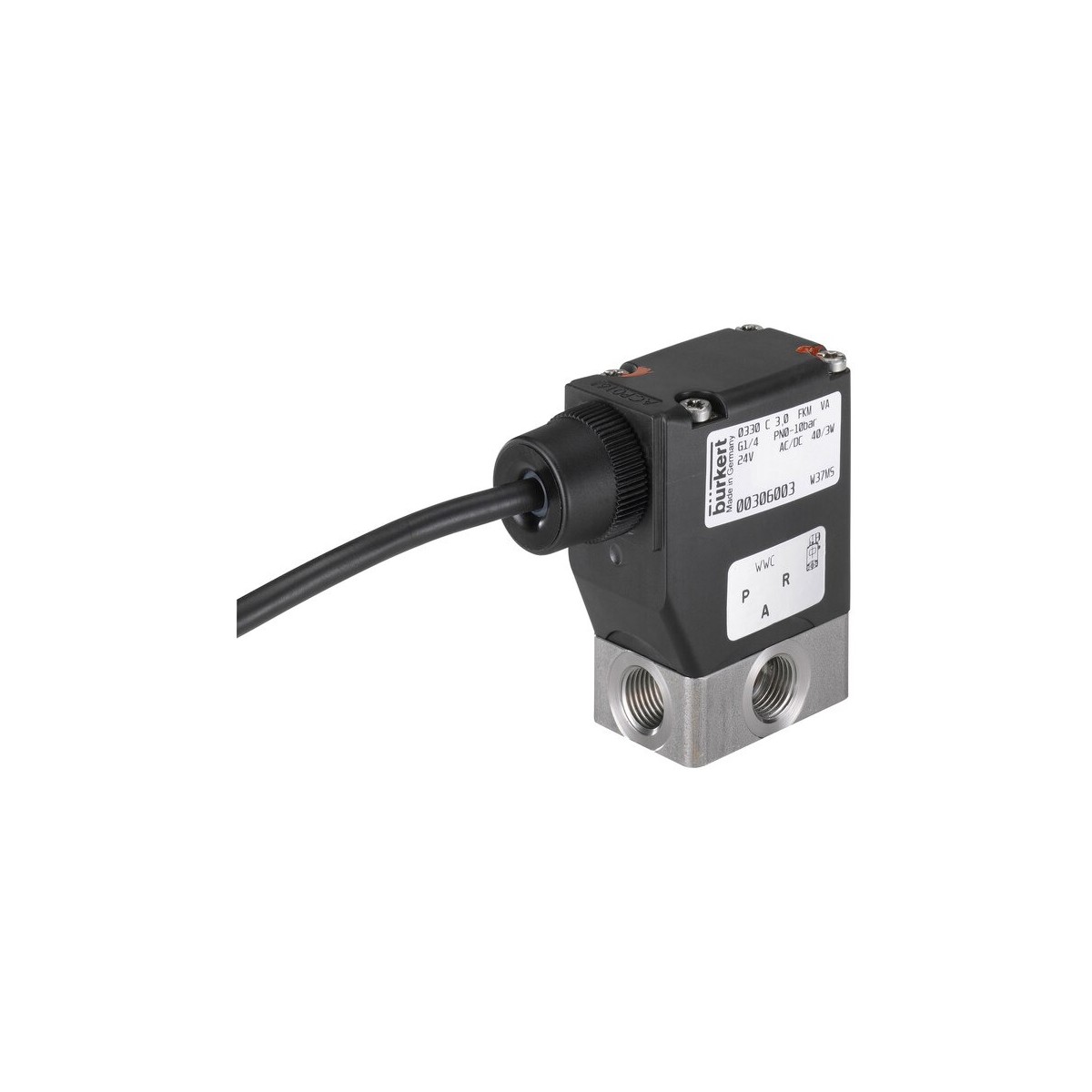 Bürkert Type 0330 - Électrovanne à armature battante et action direct