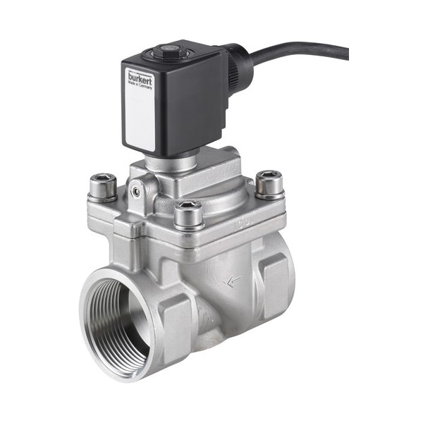 Bürkert Tipo 6281 - Válvula de membrana de 2/2 vías servocontrolada