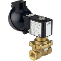 Bürkert Tipo 6281 - Válvula de membrana de 2/2 vías servocontrolada