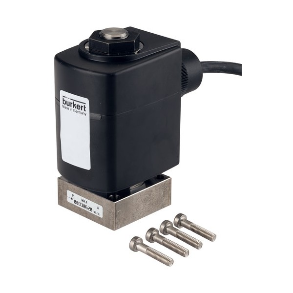 Bürkert Tipo 6027 - Válvula tipo émbolo de acción directa de 2/2 vías