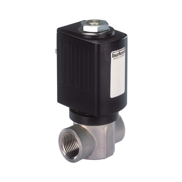 Bürkert Tipo 6027 - Válvula tipo émbolo de acción directa de 2/2 vías