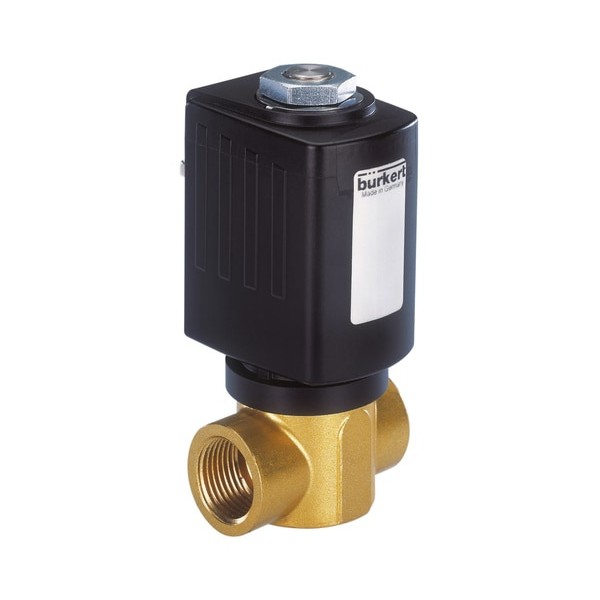 Bürkert Tipo 6027 - Válvula tipo émbolo de acción directa de 2/2 vías