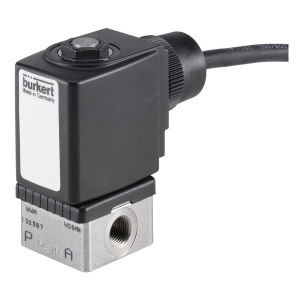 Bürkert Tipo 6013 - Válvula tipo émbolo de acción directa de 2/2 vías