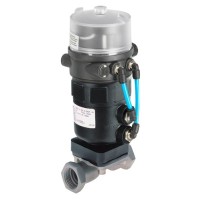 Bürkert Type 2031 - 2/2-way diaphragm valve with pneumatic plastic ac