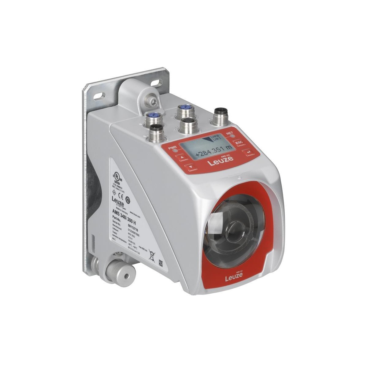 Leuze AMS 348i 40 H SSI - Optical distance sensor